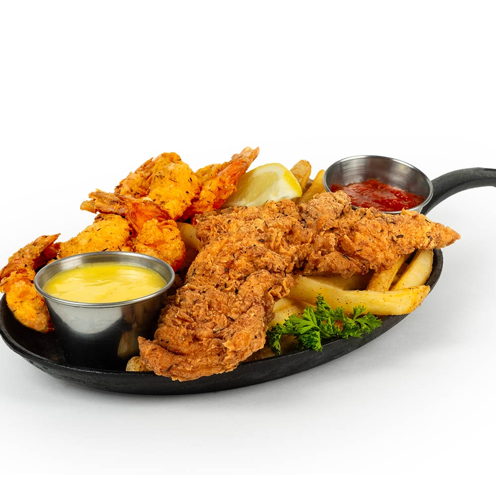 Tenders & Fried Shrimp Combo - Rib and Chop House
